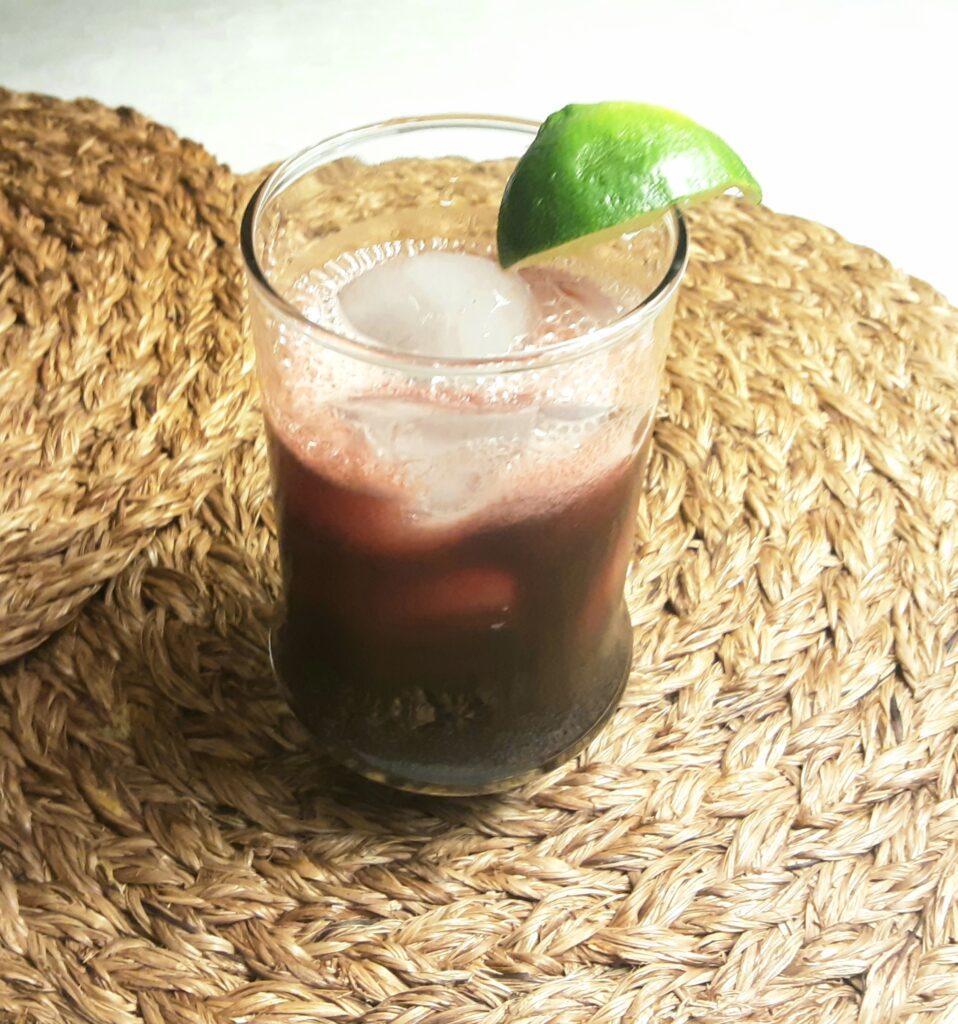 Cherry Tequila Limeade Cocktail - Meats-Beets-Bubbles