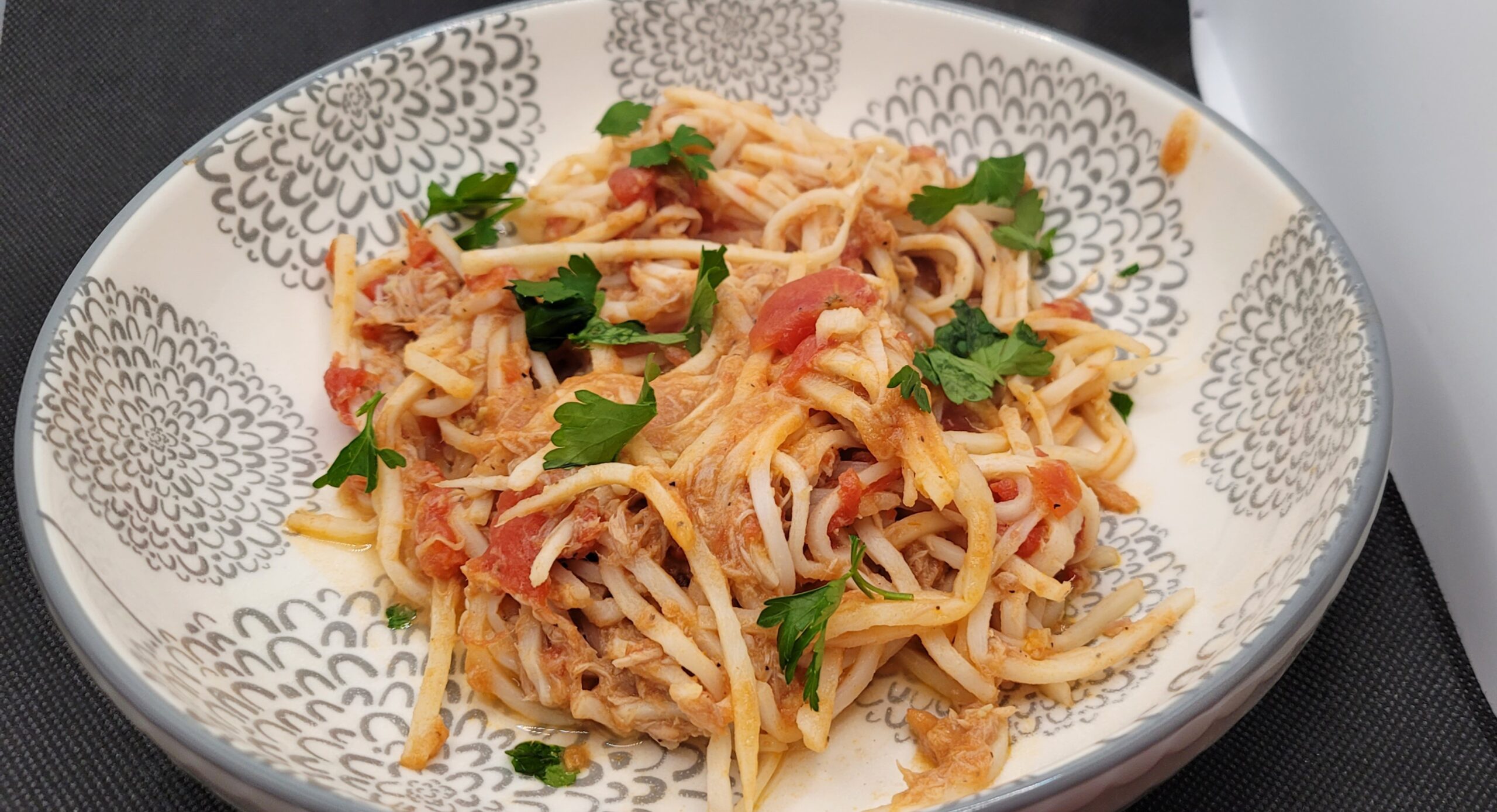 Tuna Spaghetti - Meats-Beets-Bubbles