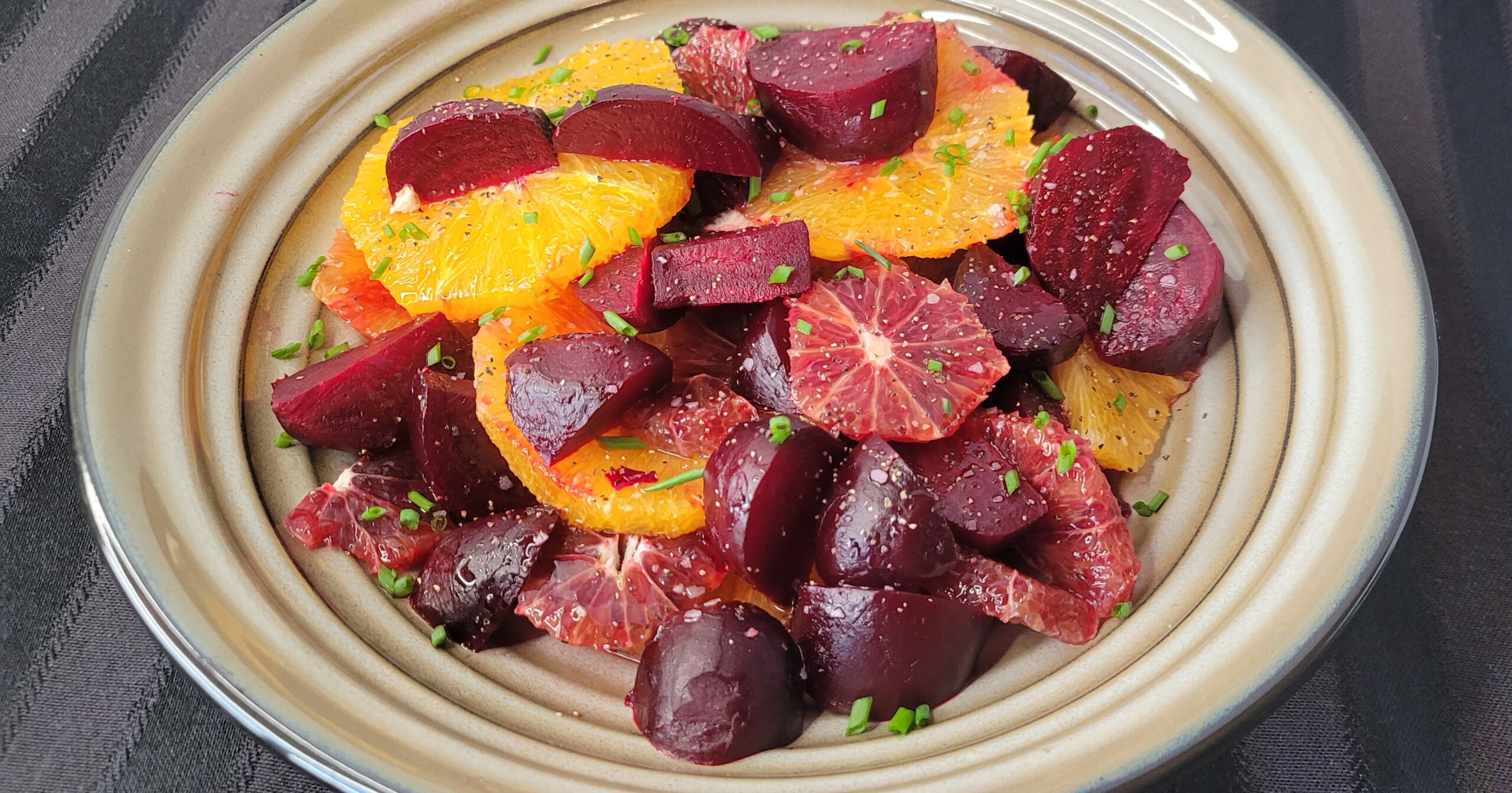 Roasted Beets with Oranges - Meats-Beets-Bubbles